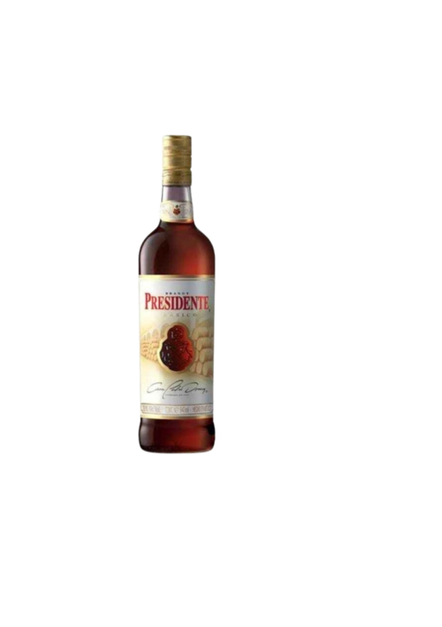 Brandy Presidente Clásico 1Ltr. :: Capital-licor-store